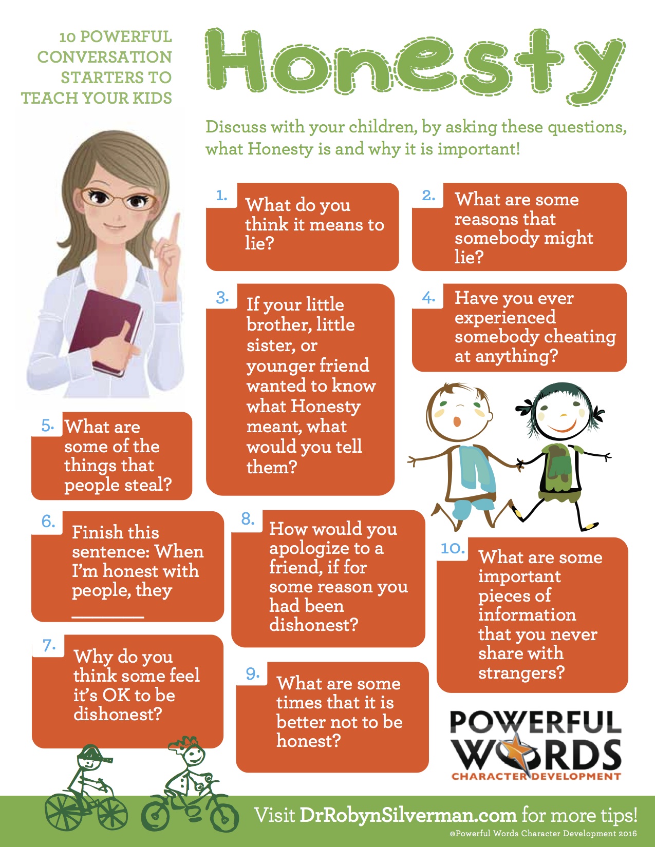 Honesty | One of the Virtues in Building Good Character Through the ...