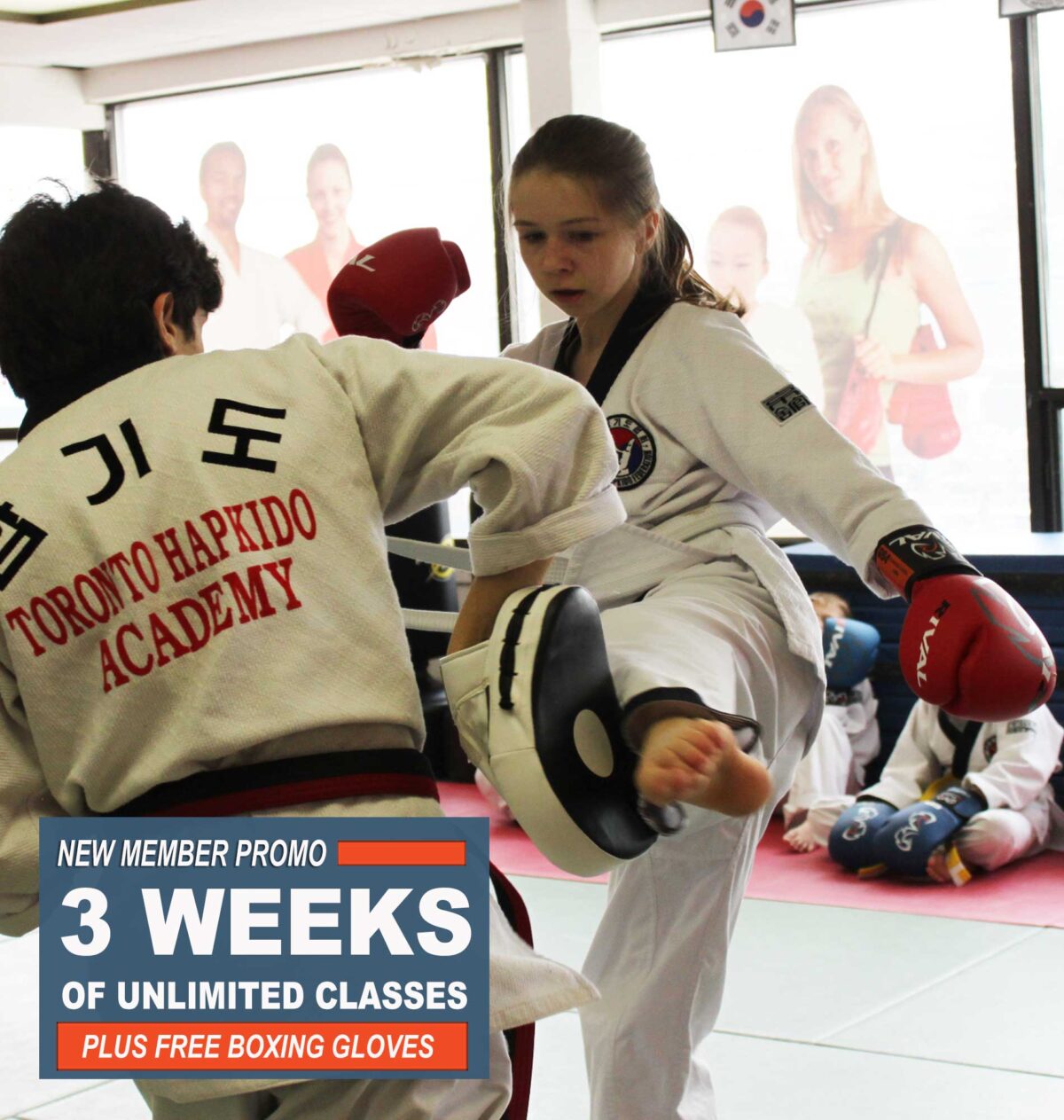 Kickboxing for Teenagers North York Toronto [ 3 week trial ]